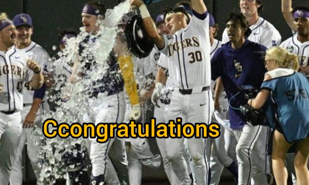 LSU Tigers Celebrate Thrilling 7-4 Victory Over Arkansas…read more ...