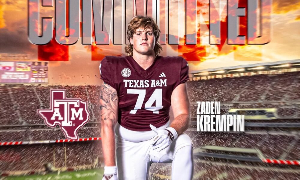 **Nation’s Top-Ranked Player Commits to Texas A&M Football, Cites Two ...